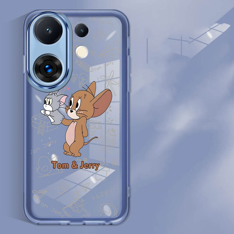 VIVO V60 5G vivo v60 VivoV60 5G Classic Cartoon Hard Case Cute Tom and ...
