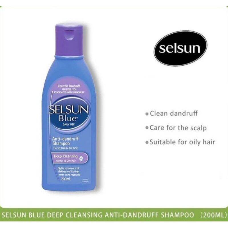200ml Selsun Australian shampoo anti-dandruff and oil control🇲🇾 ...