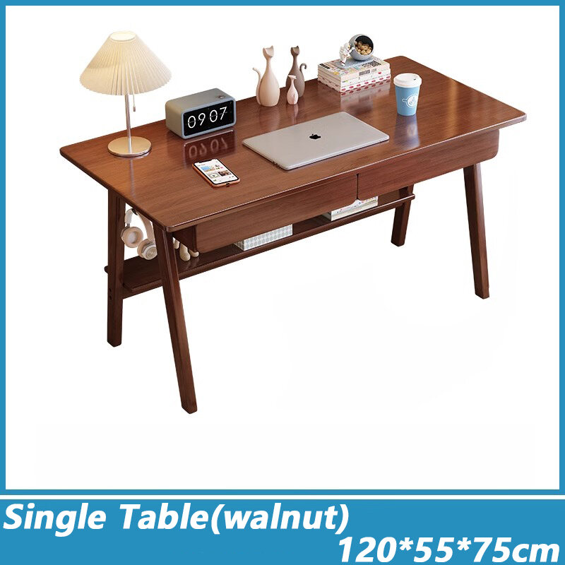 Musisen wooden desk bedroom study table computer table student table ...