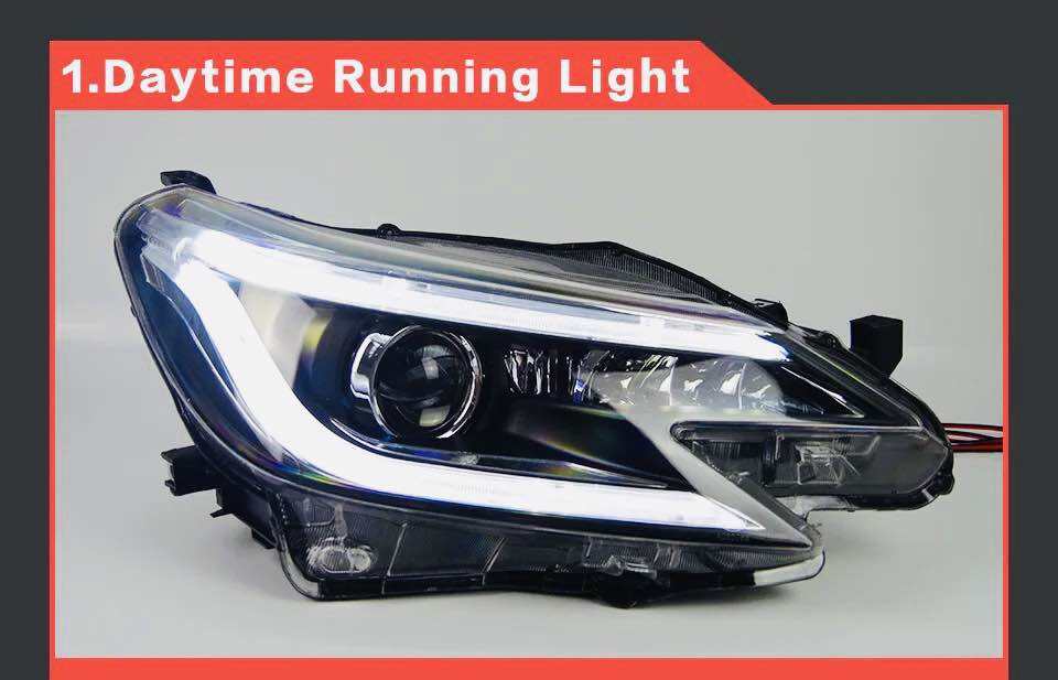 Toyota mark X 2013 2014 2015 2016 2017 front projector headlamp ...