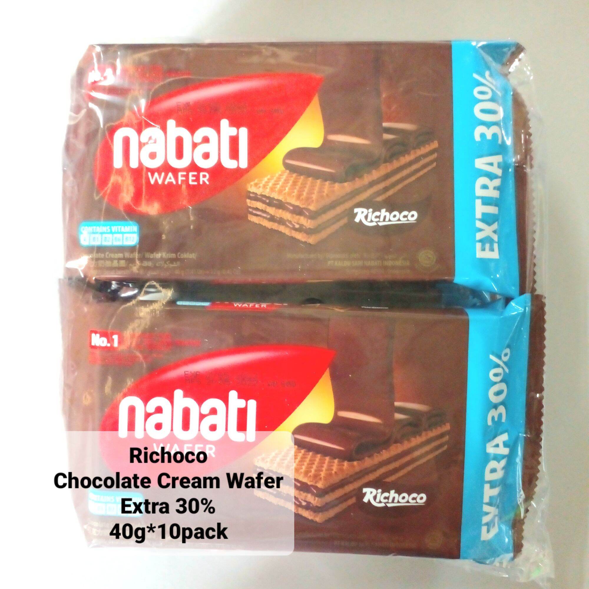 Nabati Richeese Cheese Wafer / Nabati Richoco Chocolate Wafer 37g EXTRA ...