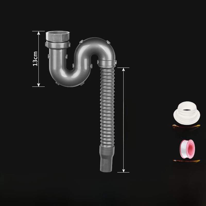 Kitchen Vegetable Basin Downcomer Pipe Fittings Water Tank Drainer ...