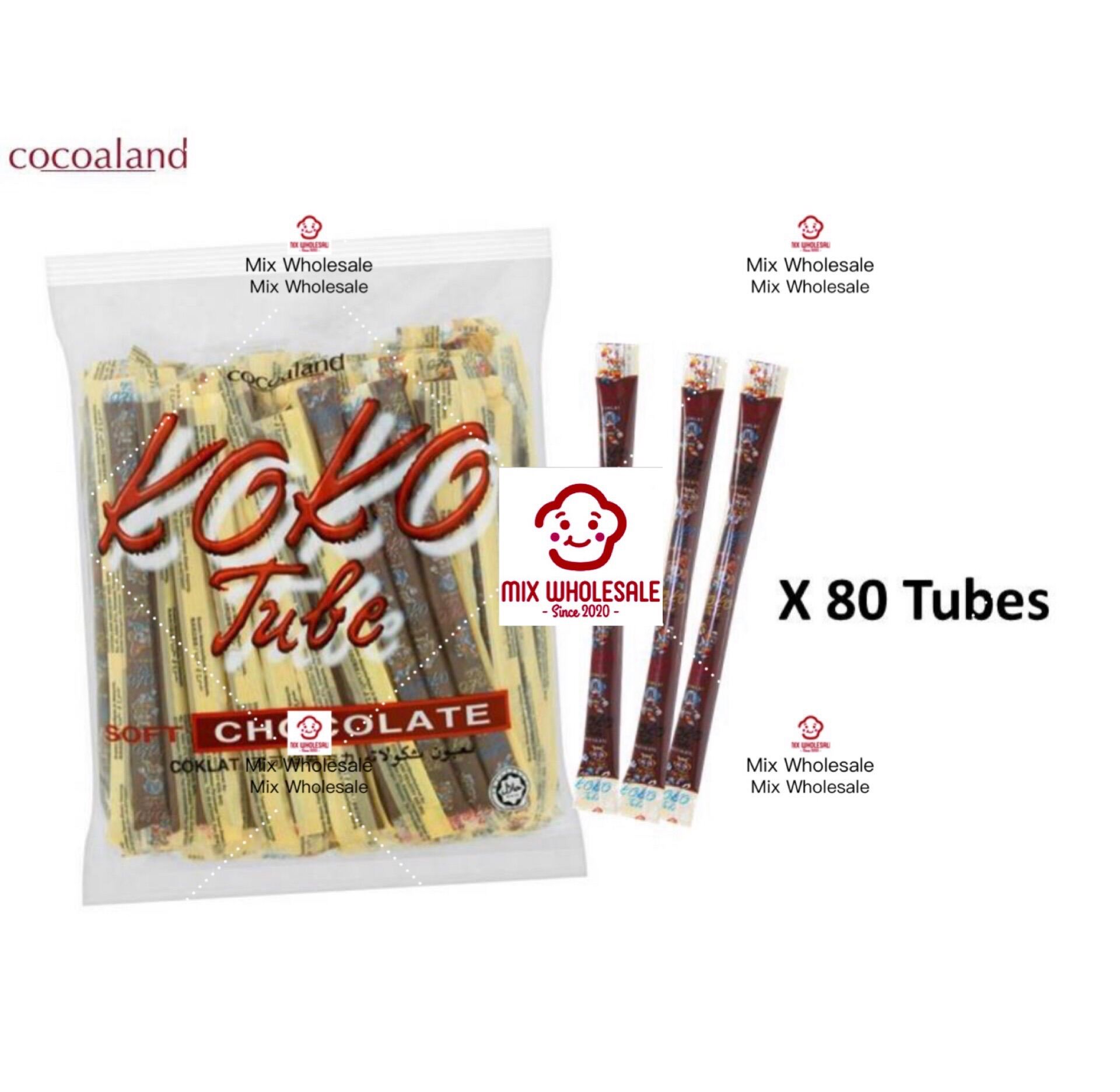 Cocoaland Koko Tube Chocolate 80's | Lazada