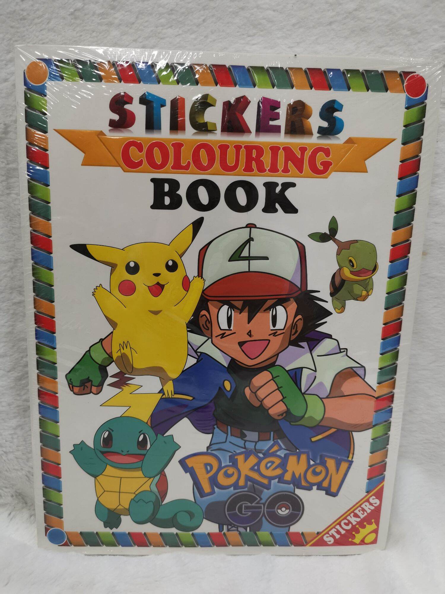 Colouring Book Buku Warna Sticker Buku Kanak Katun Kindergarten Tadika ...