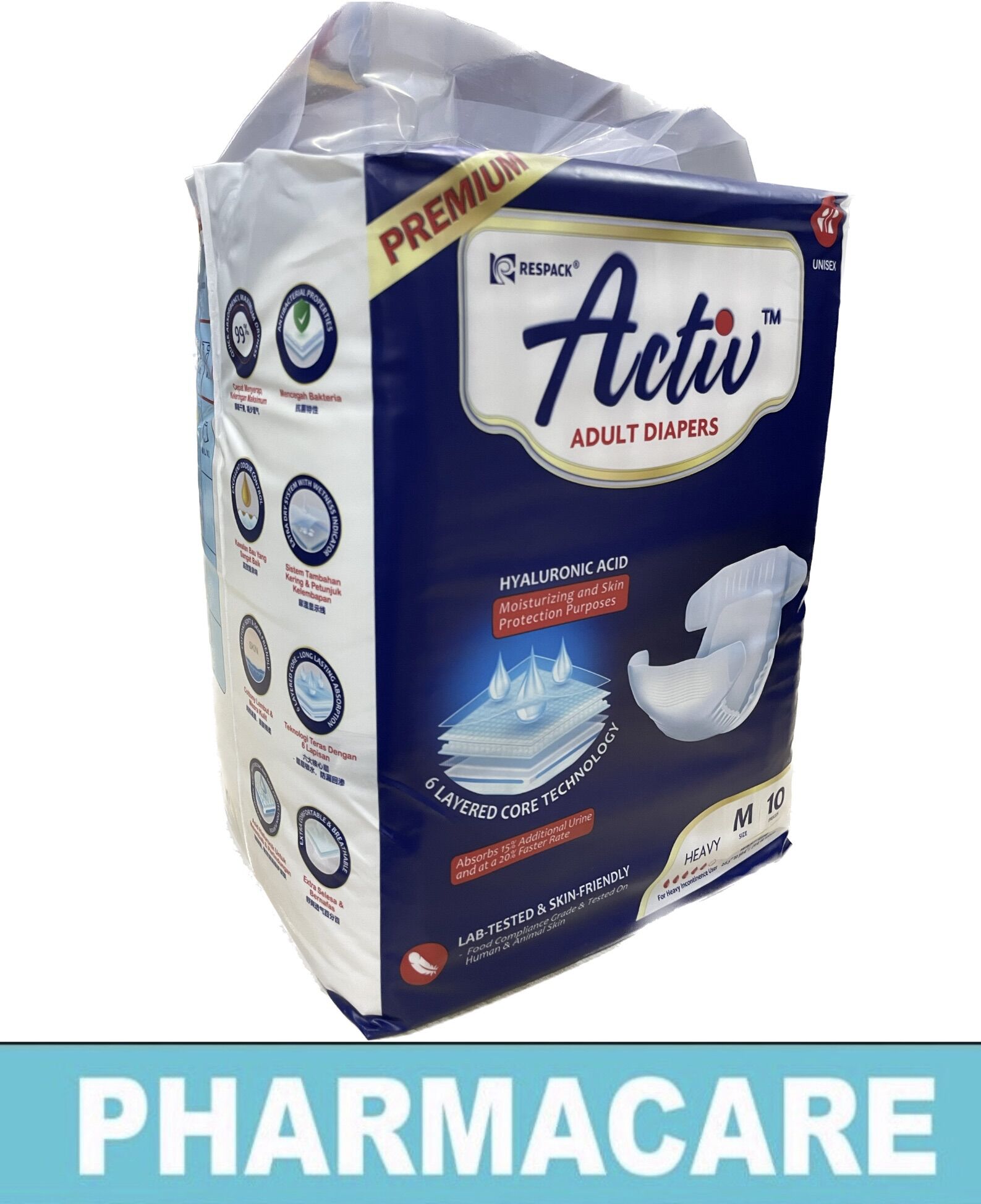 Respack Activ Adult Diapers (READY STOCK) | Lazada