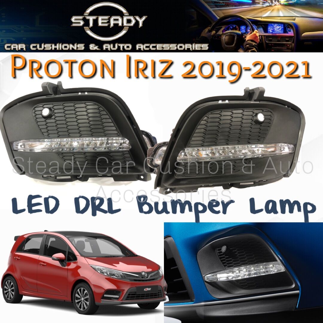 Proton Iriz 2021 Fog Lamp LED DRL Bumper Lamp Sport Light LED set | Lazada