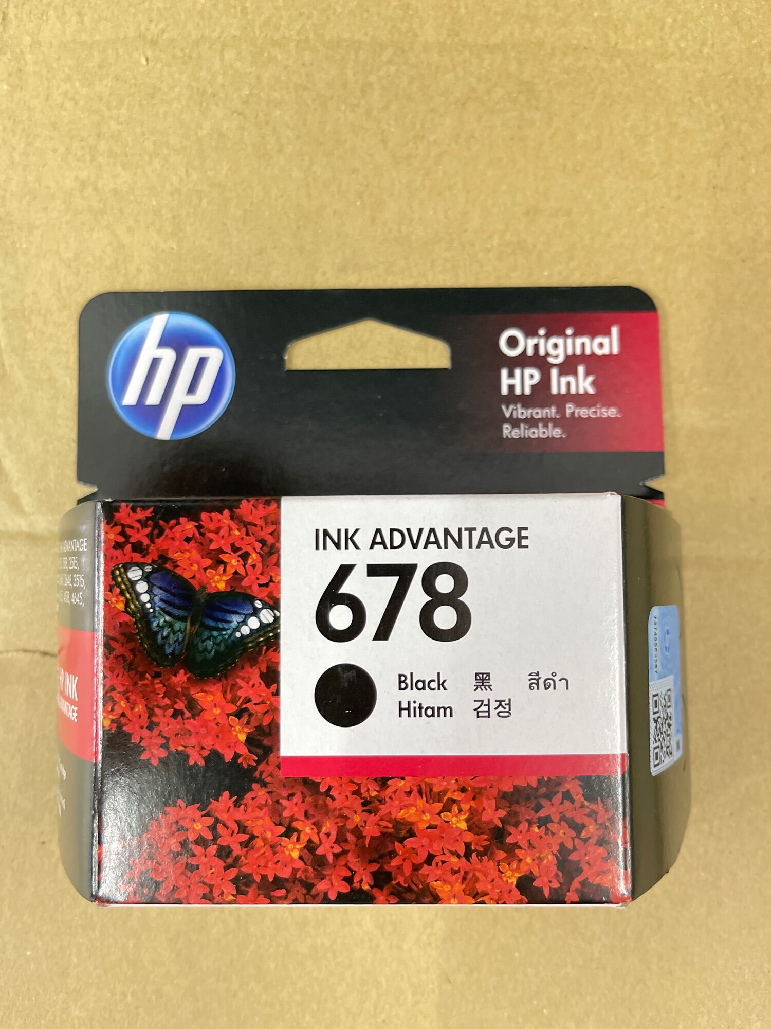 HP 678 / CZ107AA Black Original Ink Advantage Cartridge [ORIGINAL] | Lazada