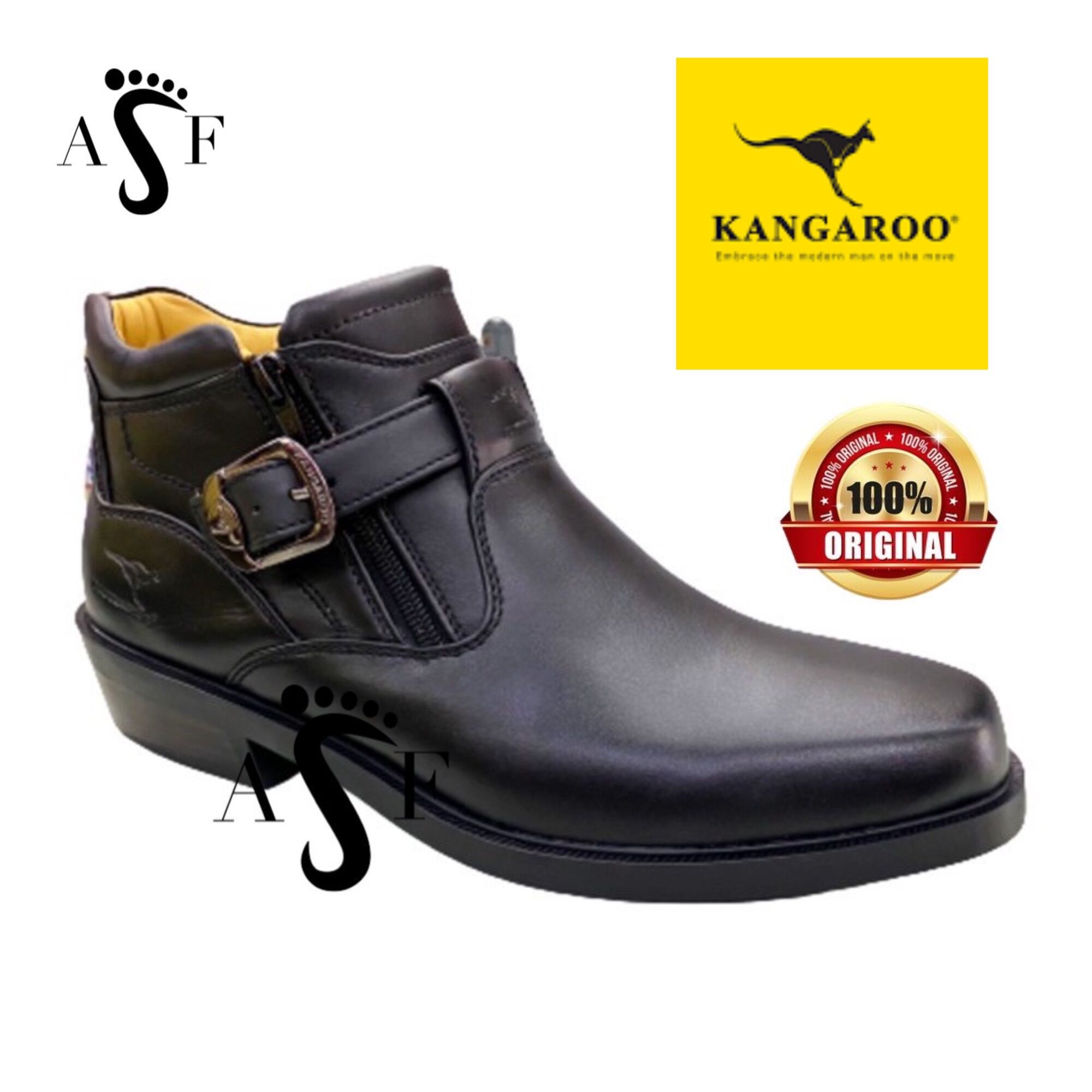 Original Kangaroo Boot Formal Design / Kasut Kulit Kangaroo 8235 | Lazada