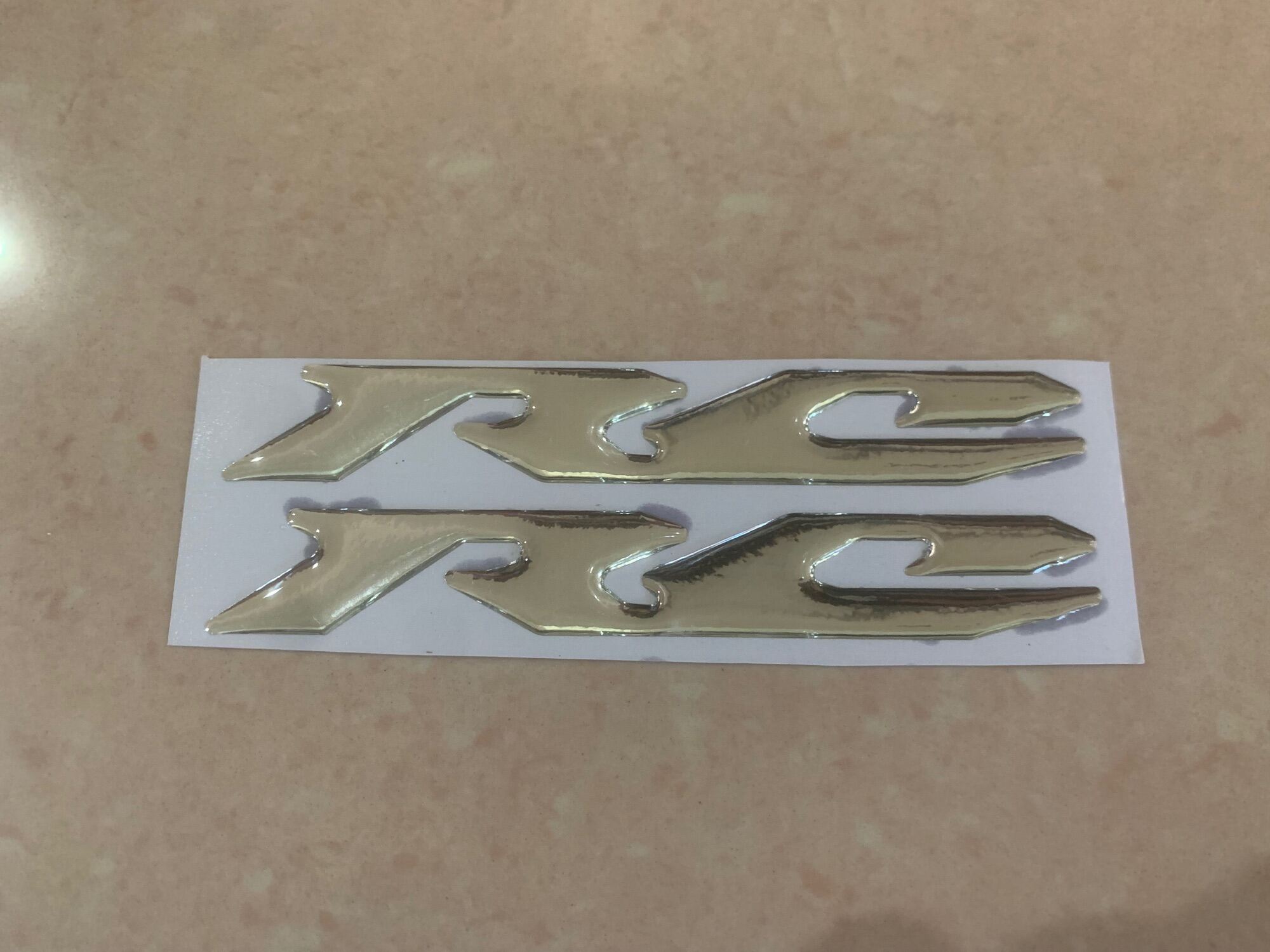 Y15 Y15ZR Exciter RC Logo Sticker Timbul - Epoxy | Lazada