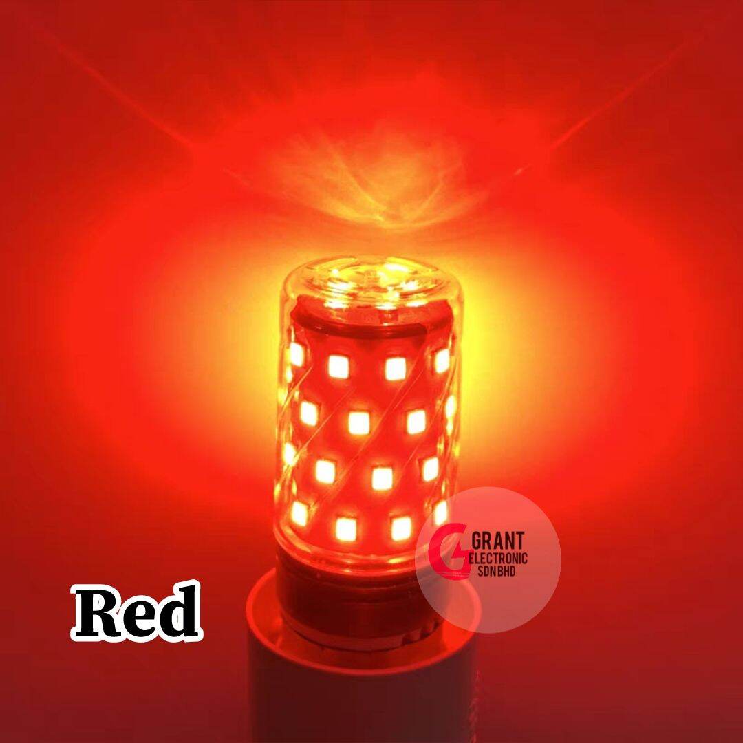 E27 Led Colour Light TikTok Light Lampu Raya Multicolor Red Blue Green ...