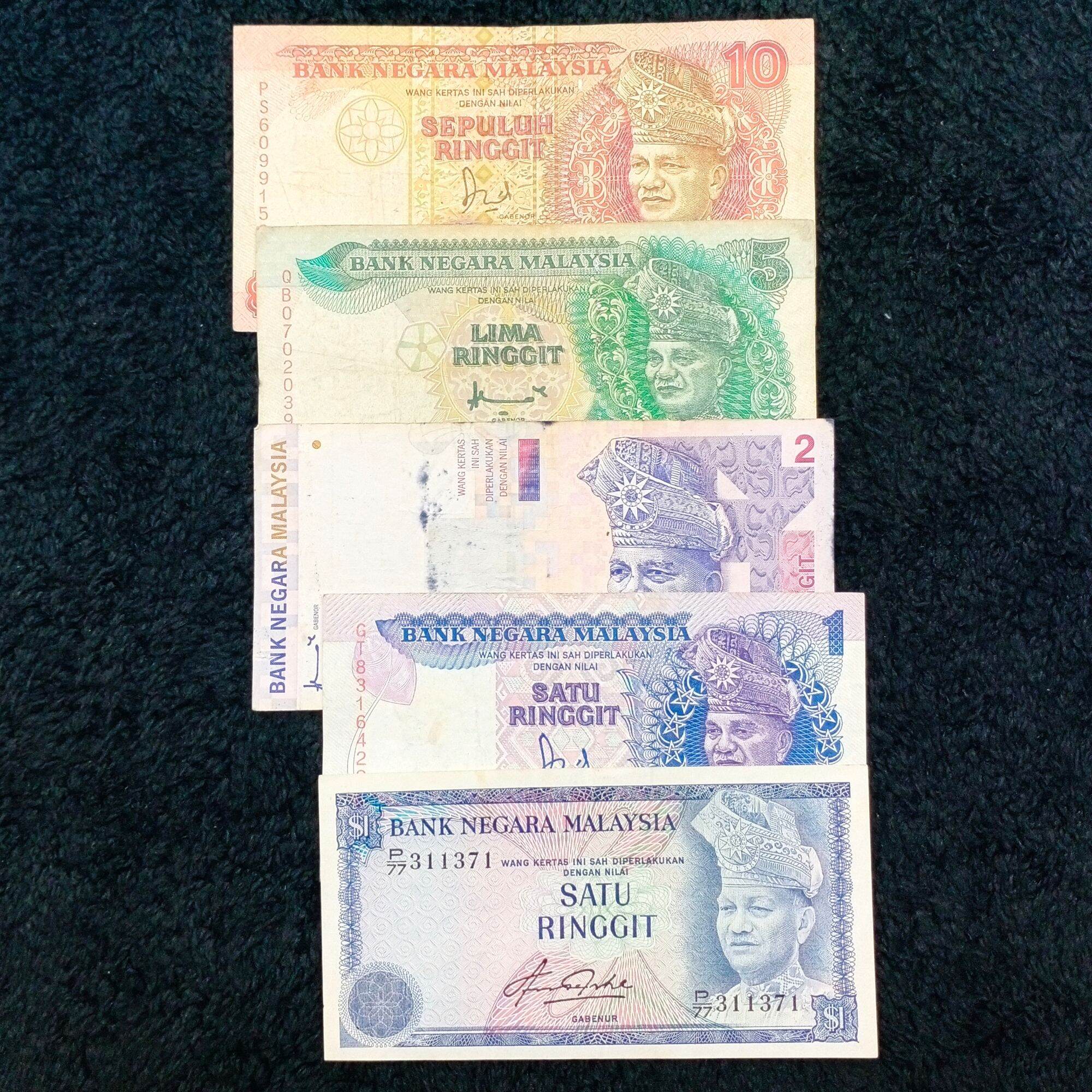 duit kertas lama duit lama duit Malaysia lama duit RM1 lama duit kertas ...