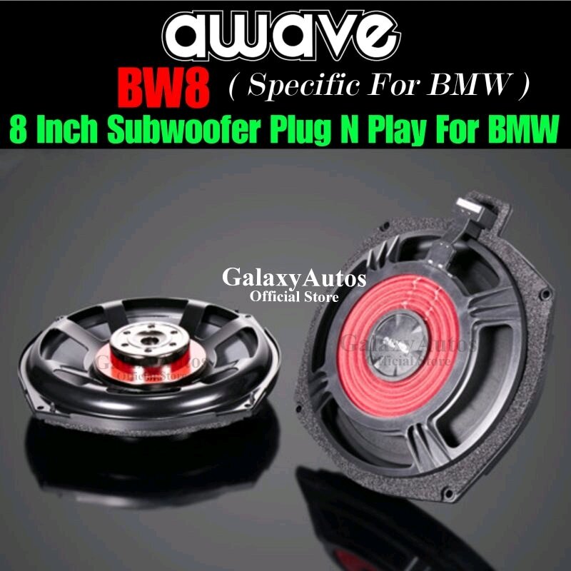 Awave 8 Inch Subwoofer BW8 Plug N Play For BMW | Lazada