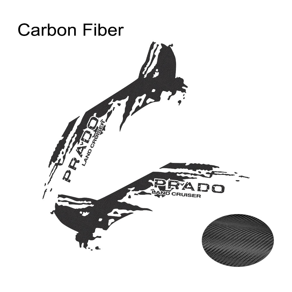 Toyota Prado Prado Land Cruiser Bumper Stickers off-Road Car Body ...