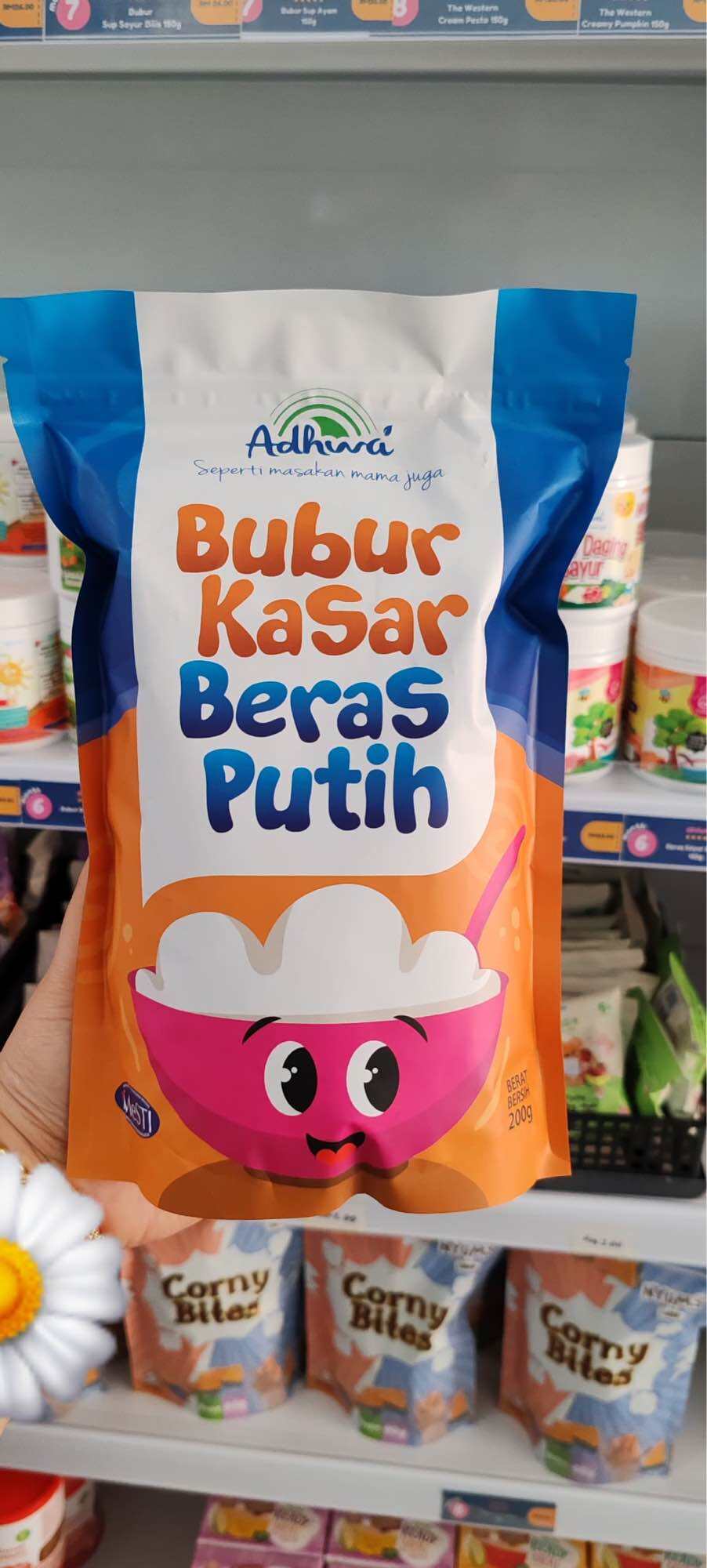 ADHWA BABY FOOD BUBUR INSTANT MUDAH / TANPA GARAM MSG & PERASA TAMBAHAN ...