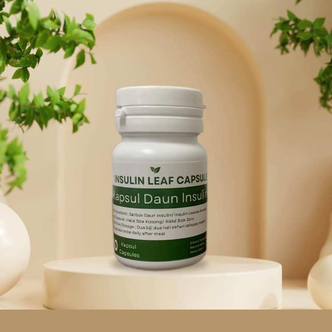 Kapsul Daun Insulin (50 Kapsul) / Insulin Leaf Capsule (50 Capsules ...