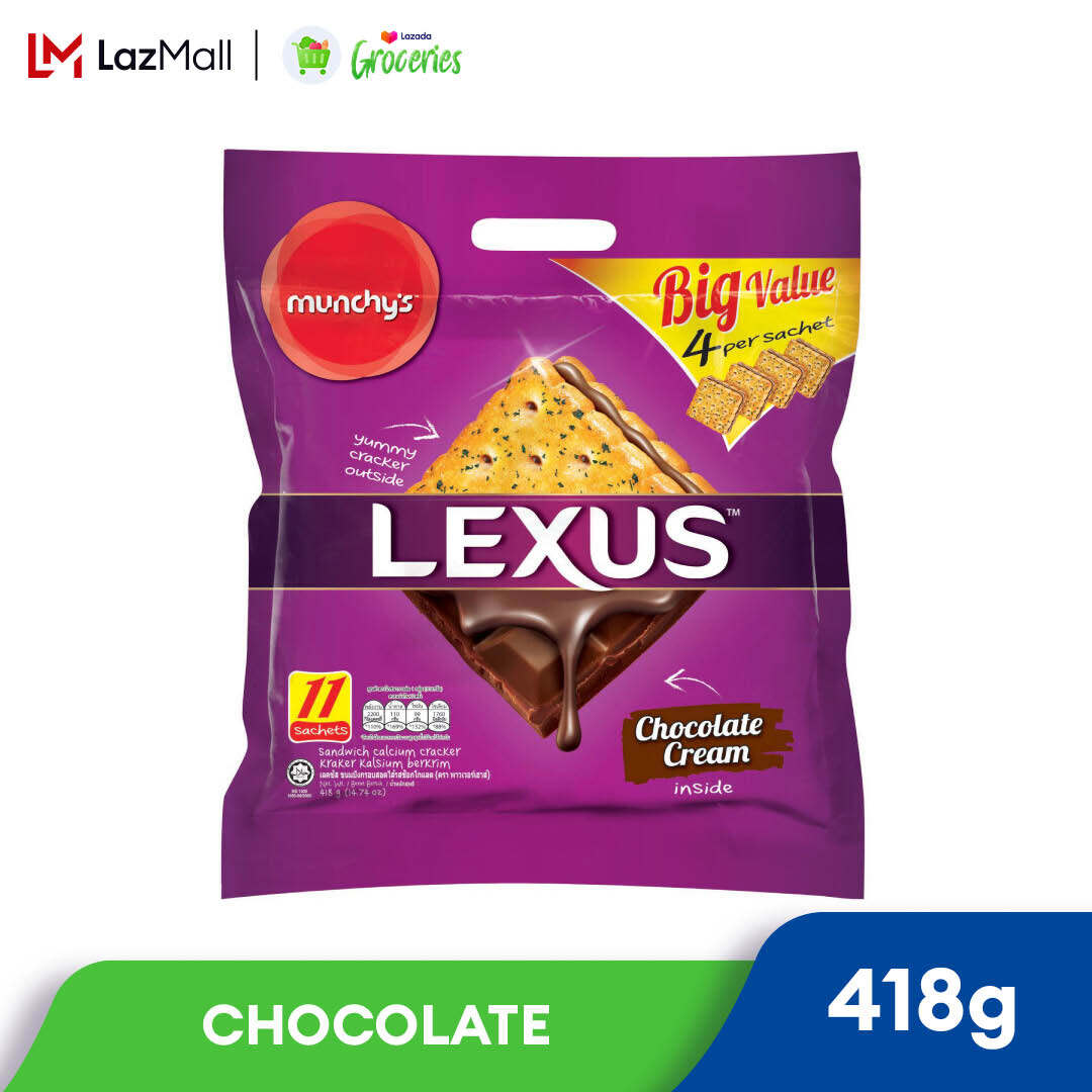 Munchy's Lexus Chocolate Sandwich 418g | Lazada