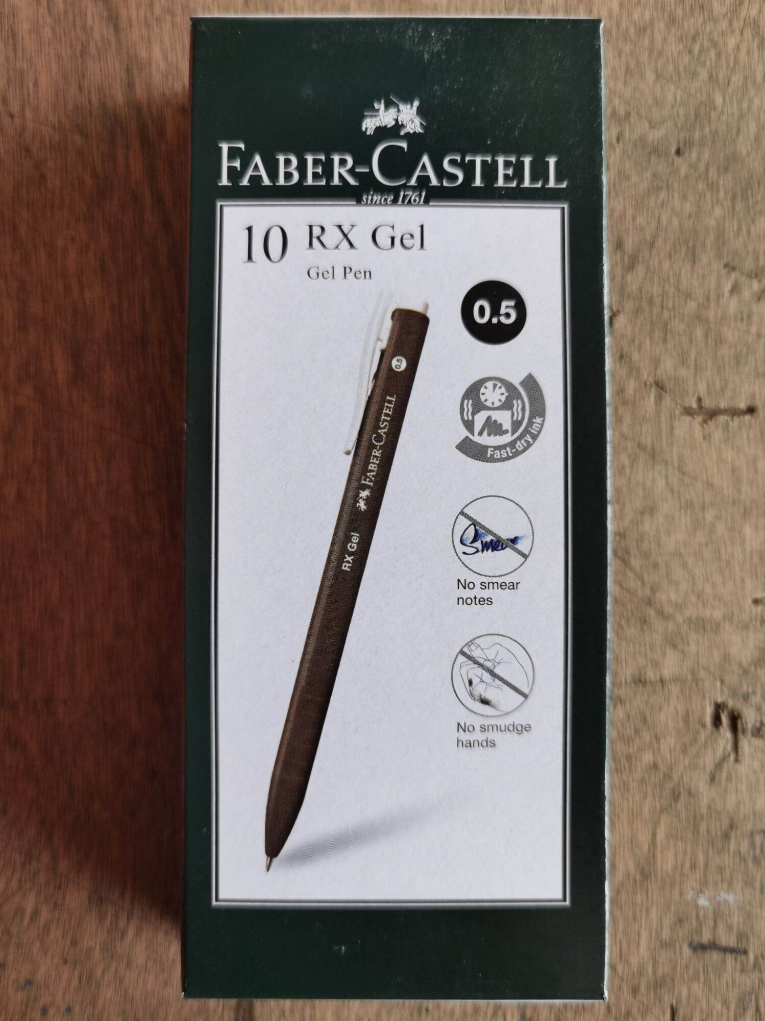 Faber Castell RX Gel Pen 0.5/0.7 x10 (per box) | Lazada