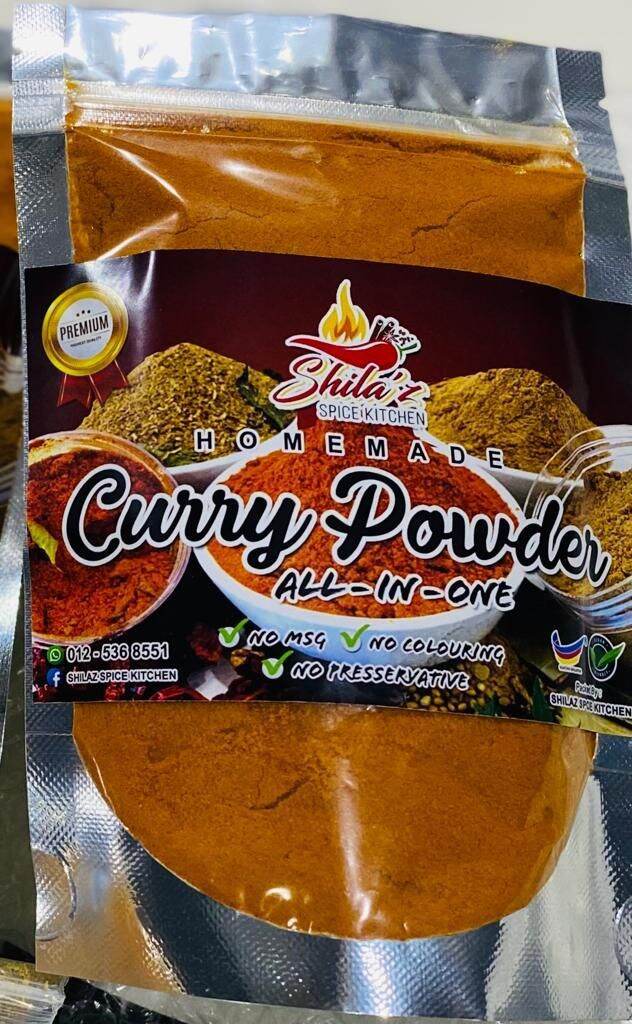 Shilaz All-in One/Serbuk Kari/Homemade Curry Powder/Spice/Rempah/Kari ...