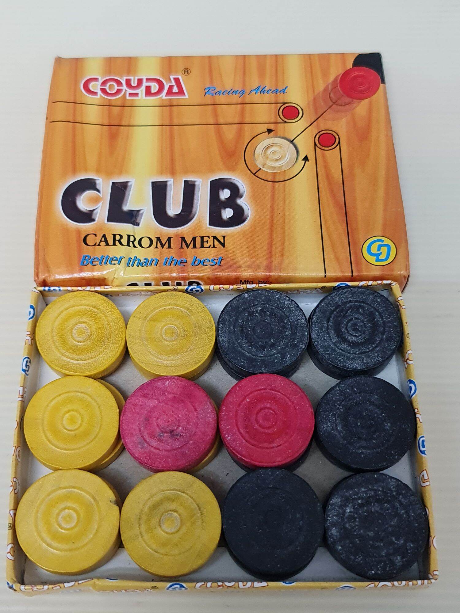 Carrom Men Seed Wood Made In India Coyda Club or Zigma (Striker No ...