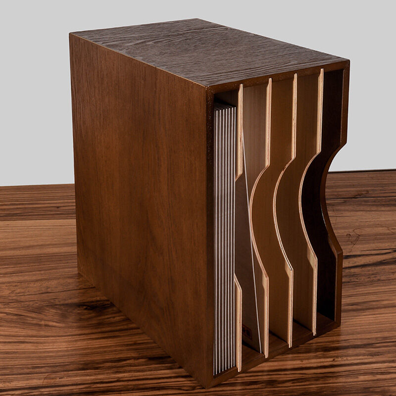 Gramophone Record Stand Storage Box Rack Phonograph LP Vinyl Cabinet ...