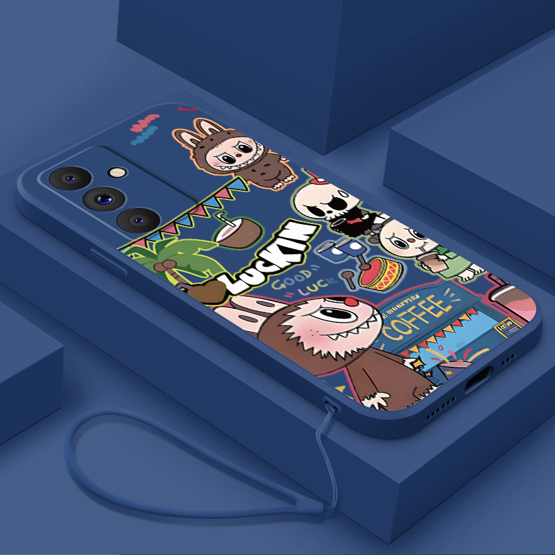 Samsung A17 samsung A07 A17 5G Liquid Silicon Soft Casing Cartoon ...