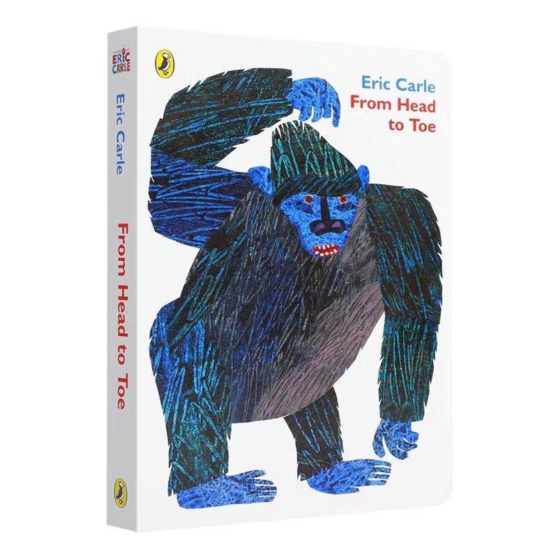 Eric Carle From Head to Toe 从头到脚英文绘本 (毛毛虫点读版 ) | Lazada