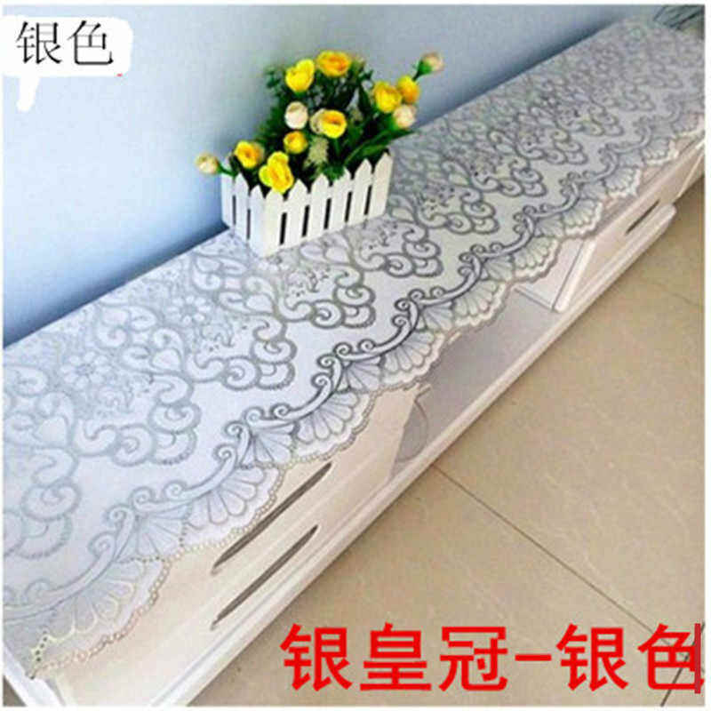 TV Cabinet Tablecloth Waterproof PVC Coffee Table Tablecloth Bedside ...