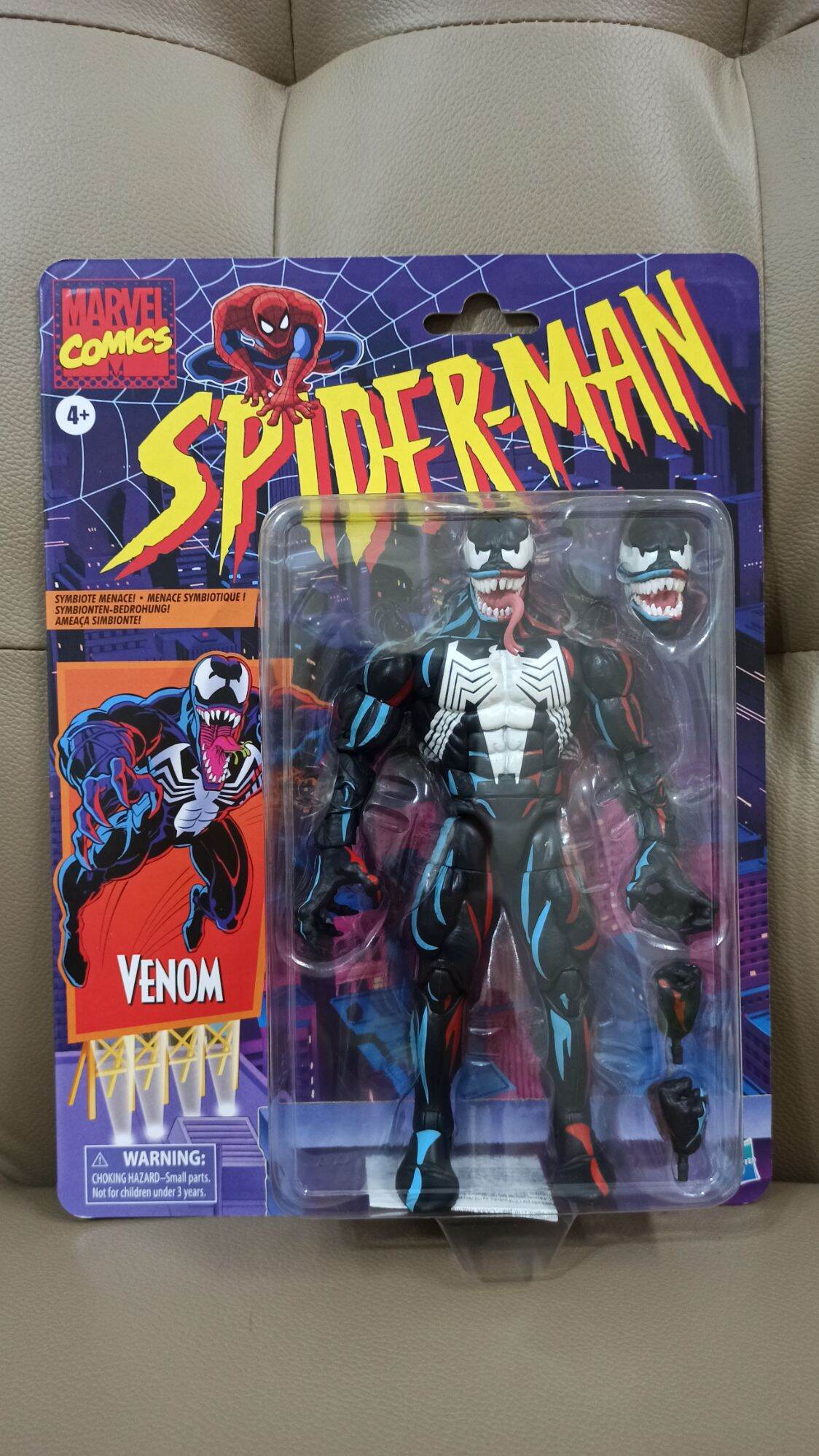 Hasbro Marvel Legends Retro Venom from Spider-Man The Animated Series ...