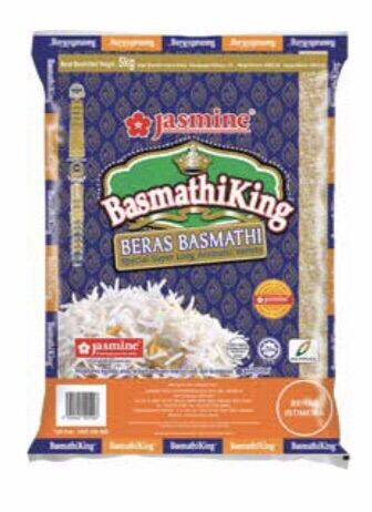 BERAS BASMATI JASMINE KING BASMATHI 5KG | Lazada