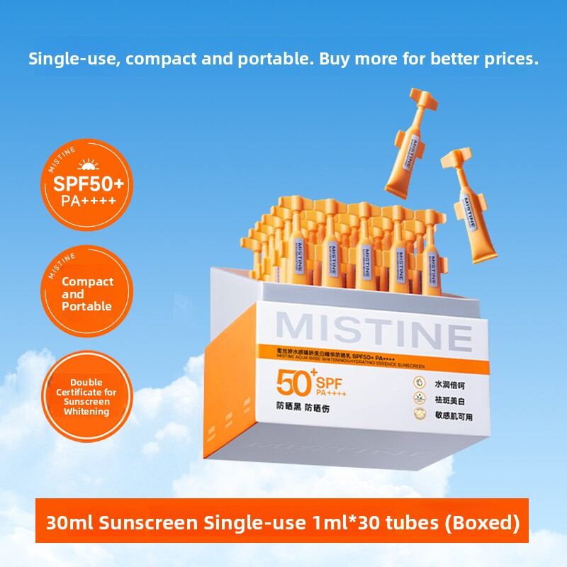 Mistine High-SPF Sunscreen Quick-Dissolve Male Female Version UV ...