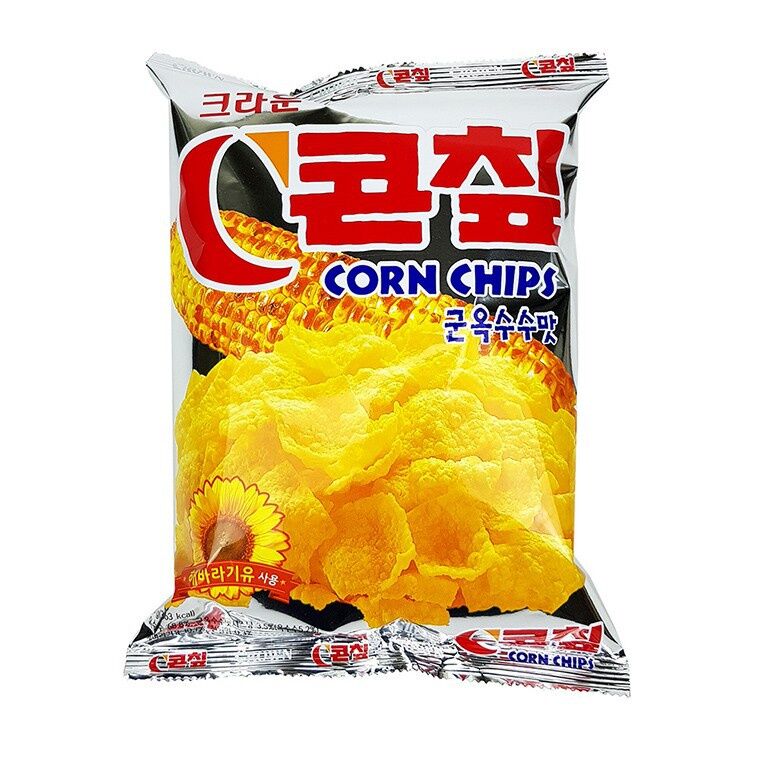 Korean CROWN C Corn chips (70g) | Lazada
