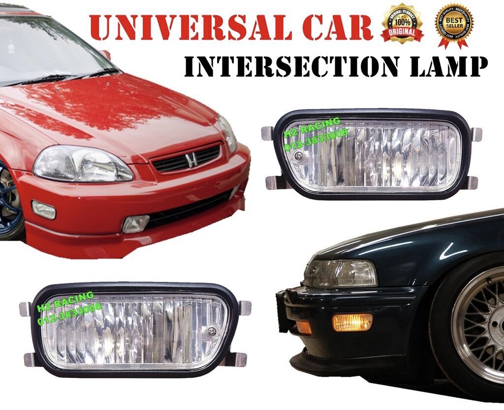 HONDA CIVIC ACCORD SM4 SV4 SO4 EK EG SET FRONT BUMPER INTERSECTION LAMP ...