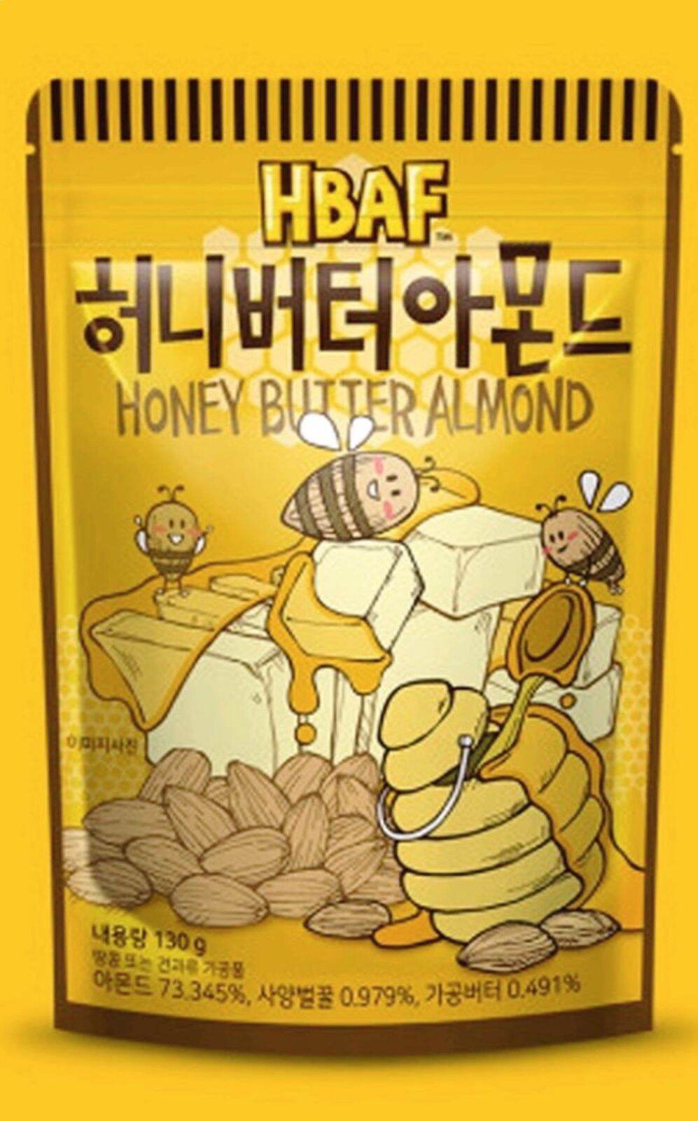 HBAF Honey Butter Almond 130g/210g | Lazada