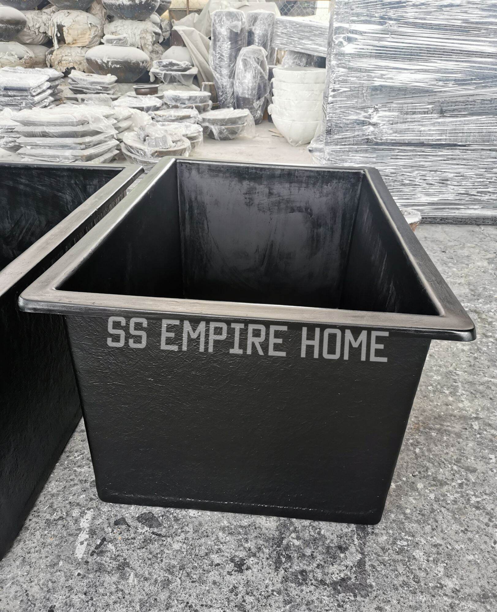 NEX 4 x2.5x1.5 Fiberglass Fish Tank Water Pond Aquarium Heavy Duty ...