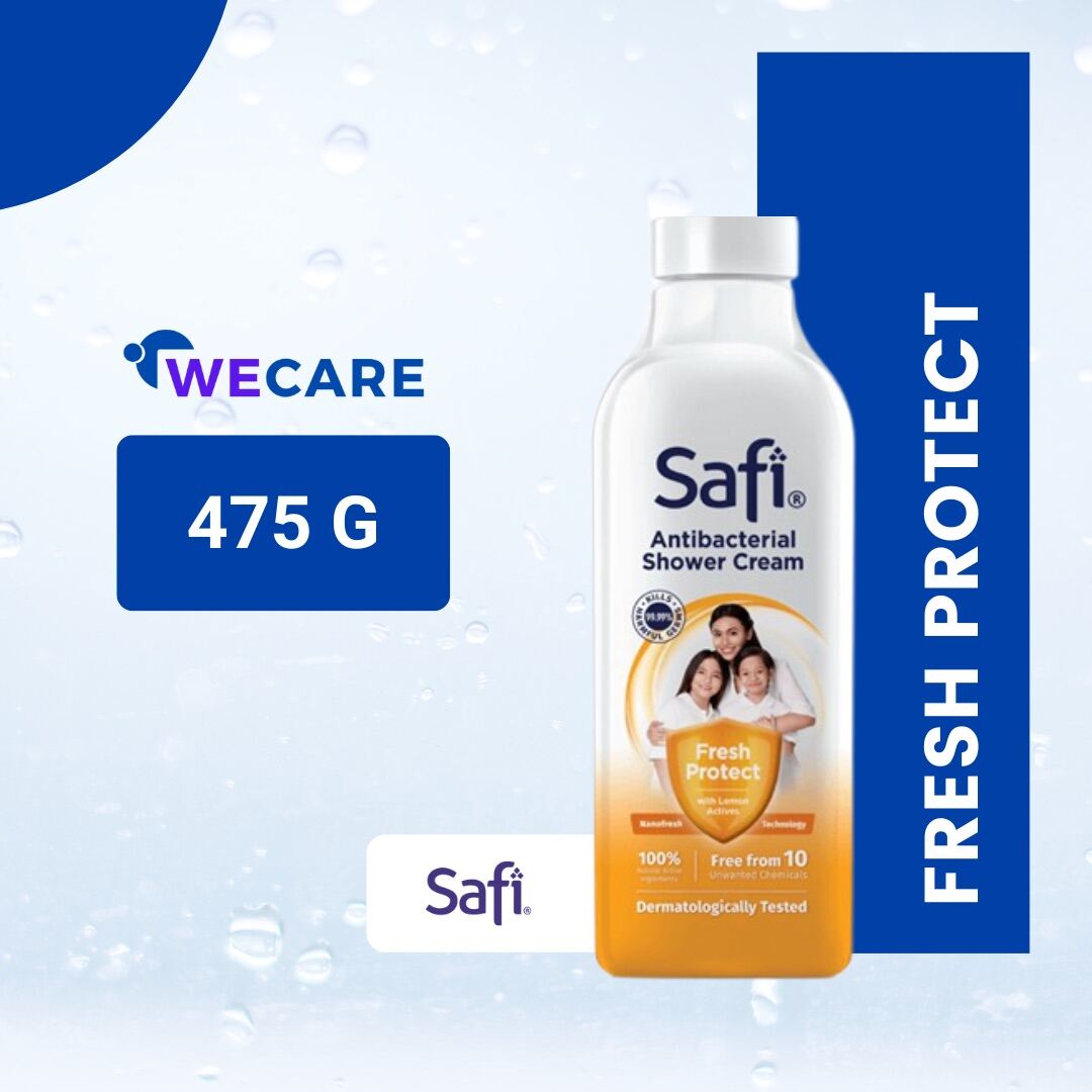 Safi Anti Bacterial Protect Shower Cream (475g) - (Fresh Protect ...