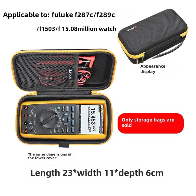 Applicable to Fluke Multimeter Package 179C Cosmetics Bag F117c Buggy ...