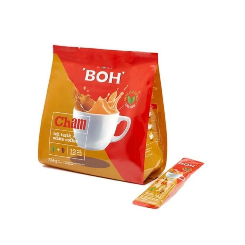 BOH teh tarik original/ginger/green tea latte/cham | Lazada