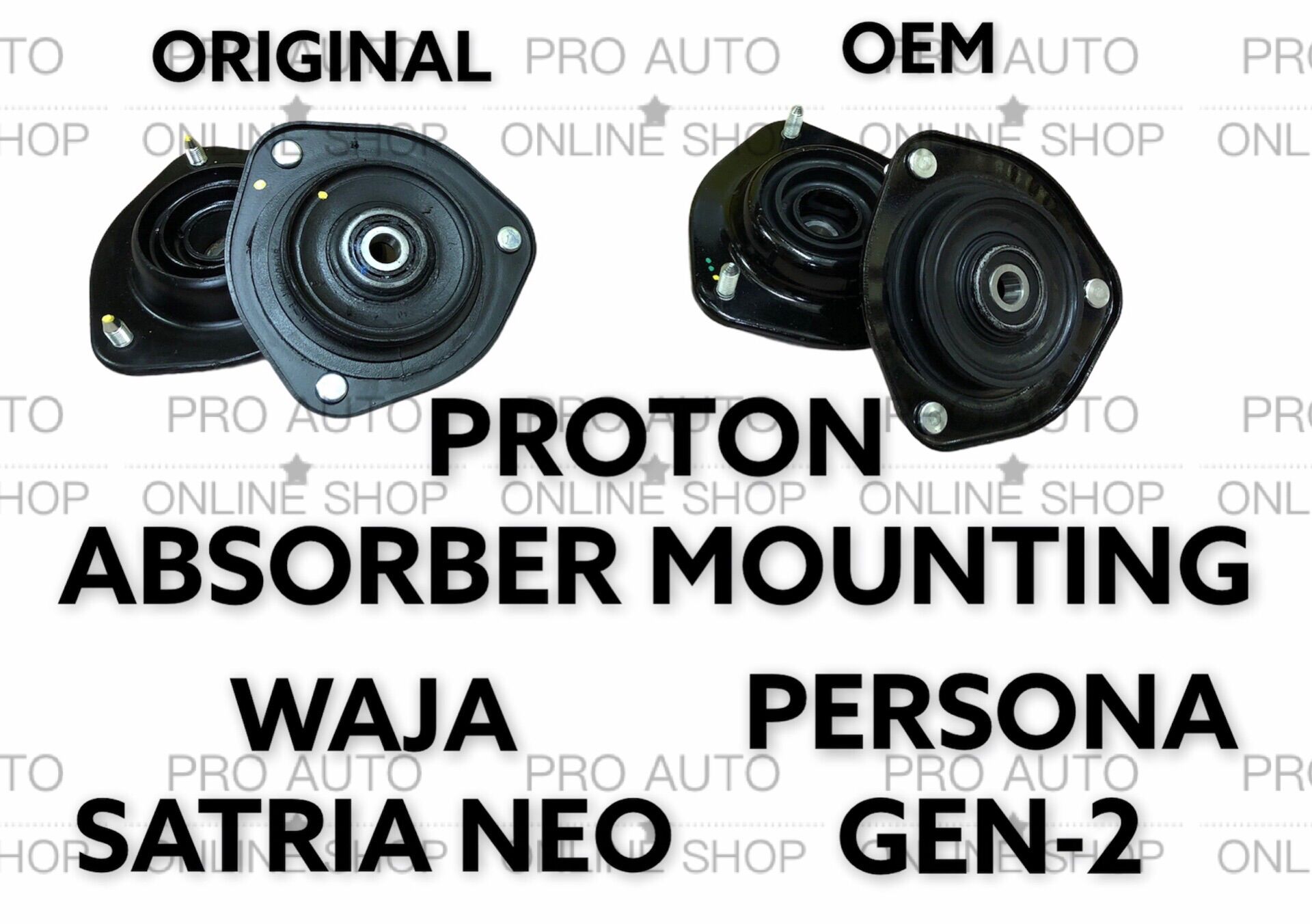 PROTON WAJA STARIA NEO PERSONA GEN-2 ABSORBER MOUNTING BRAND OEM ...