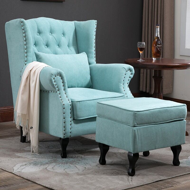 High Back Single Person Tiger Chair American Style Country Vintage ...