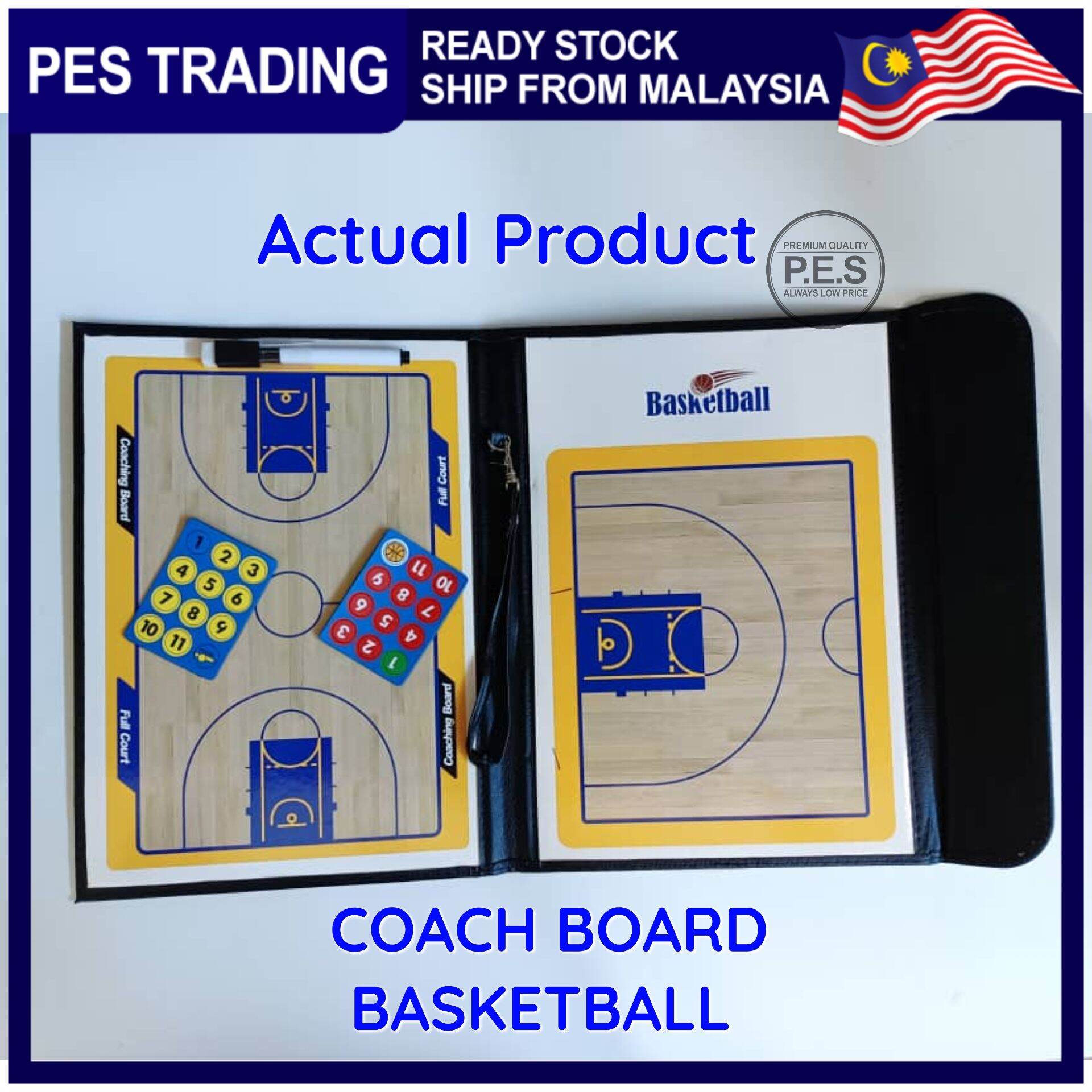 COACH BOARD - MAGNETIC PORTABLE FOLDABLE COACHING BOARD - FOOTBALL ...