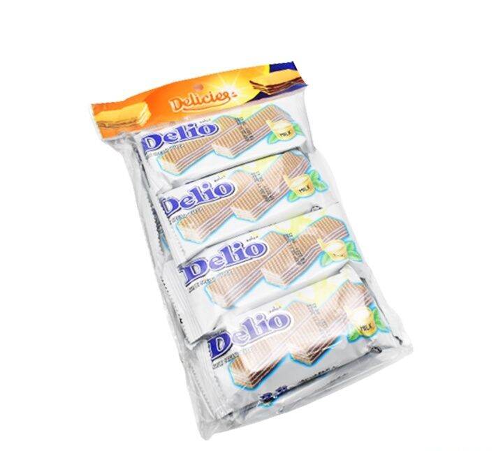 Delio Milk Cream Wafer 10 in 1 Ready stock in Malaysia Lagi Murah Store ...