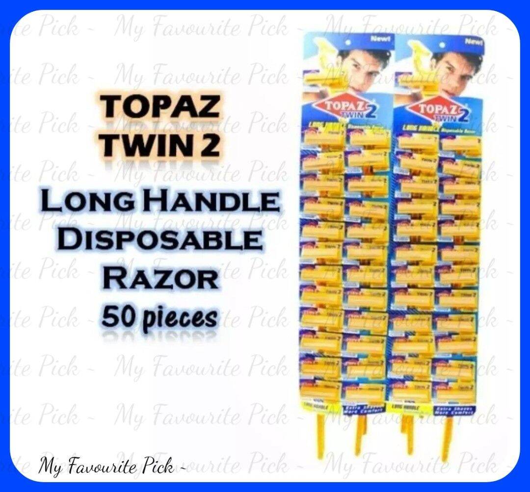 Topaz Razor Card Disposable (card/50 pcs) | Lazada
