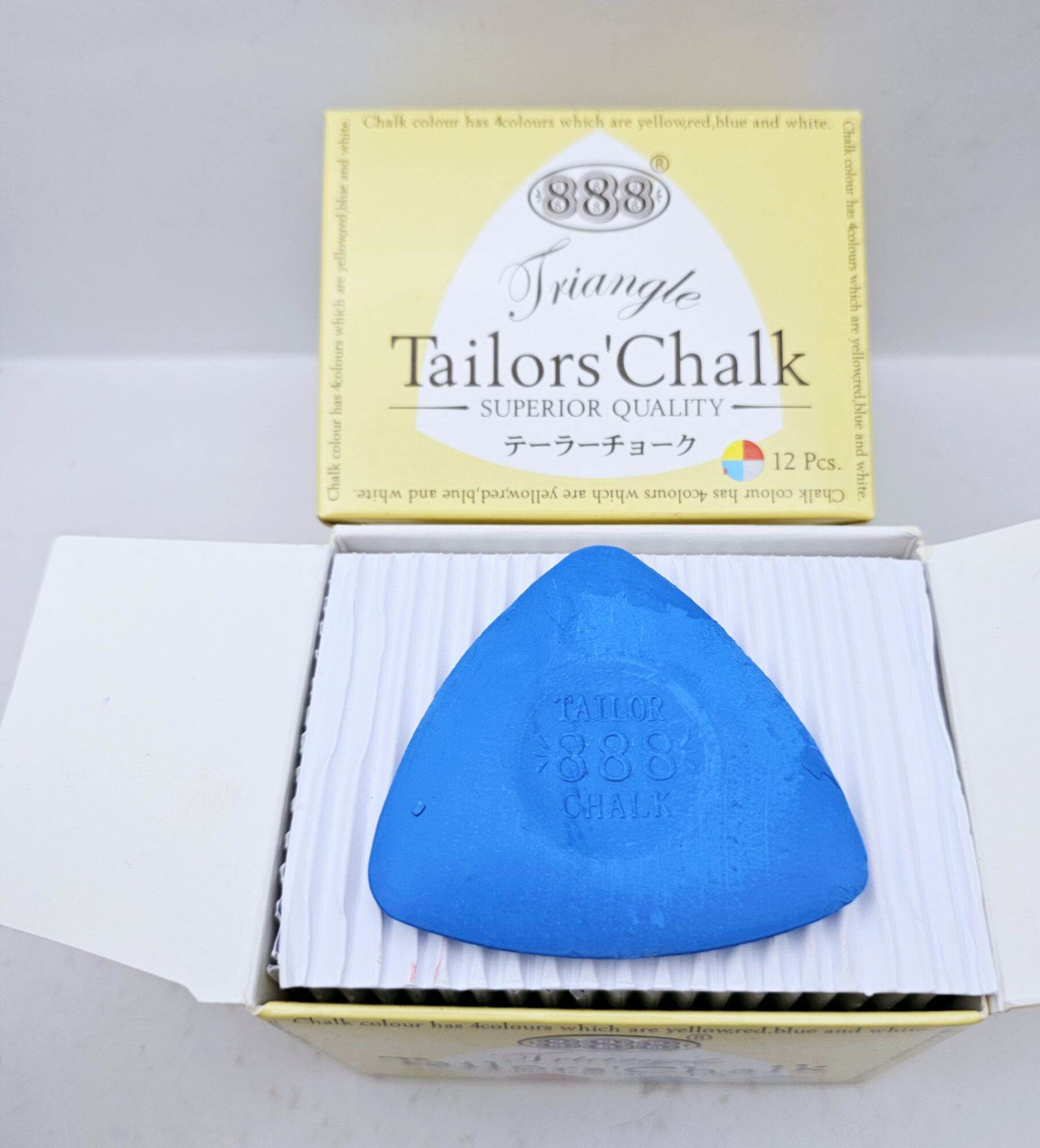 Kapur Jahit Japan 888 Trangle Brand Tailor's Chalk Jepun Superior ...
