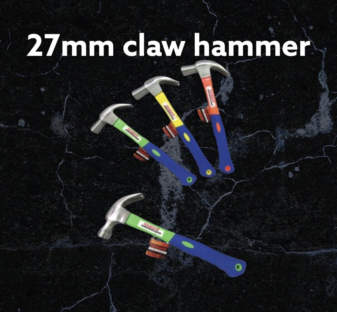 27mm Steel Fibre Handle Claw Hammer Tukul Besi | Lazada