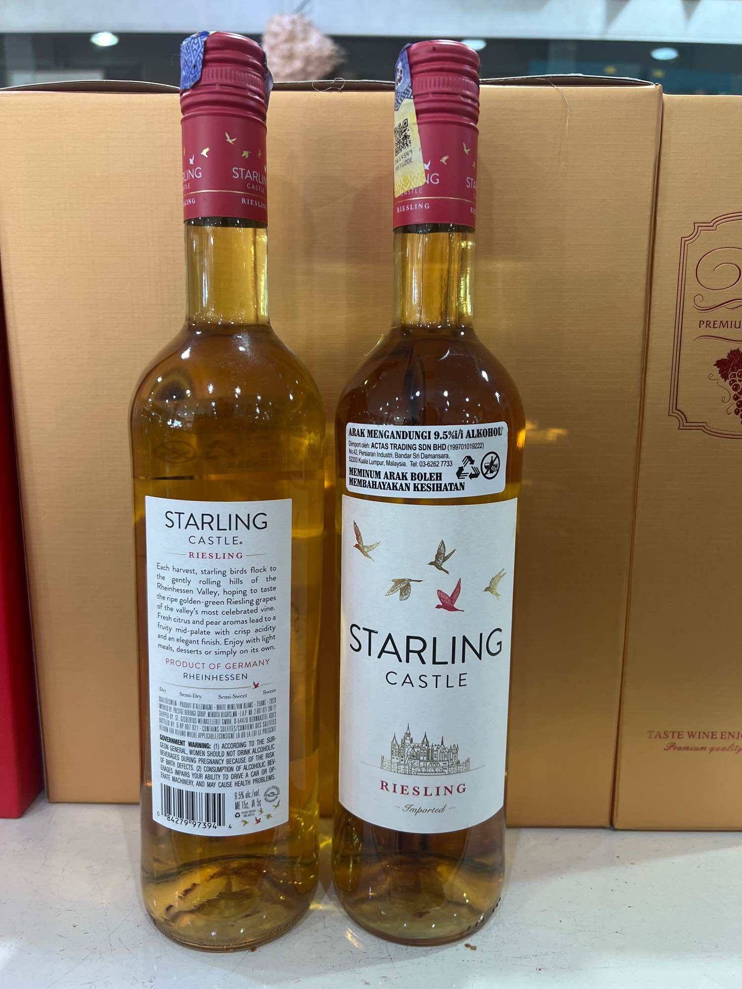 Starling Castle Riesling Germany Rheinhessen Golden-Green Riesling ...