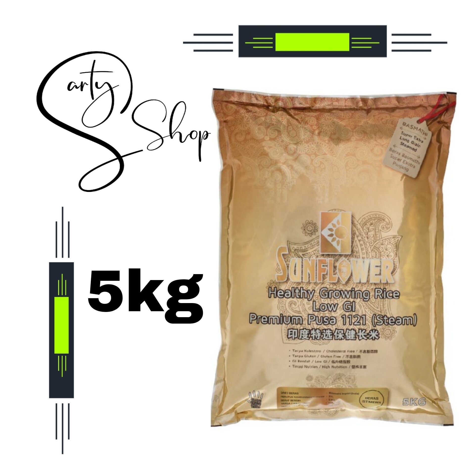 Sunflower Healthy Growing Basmati Rice 5kg | Lazada