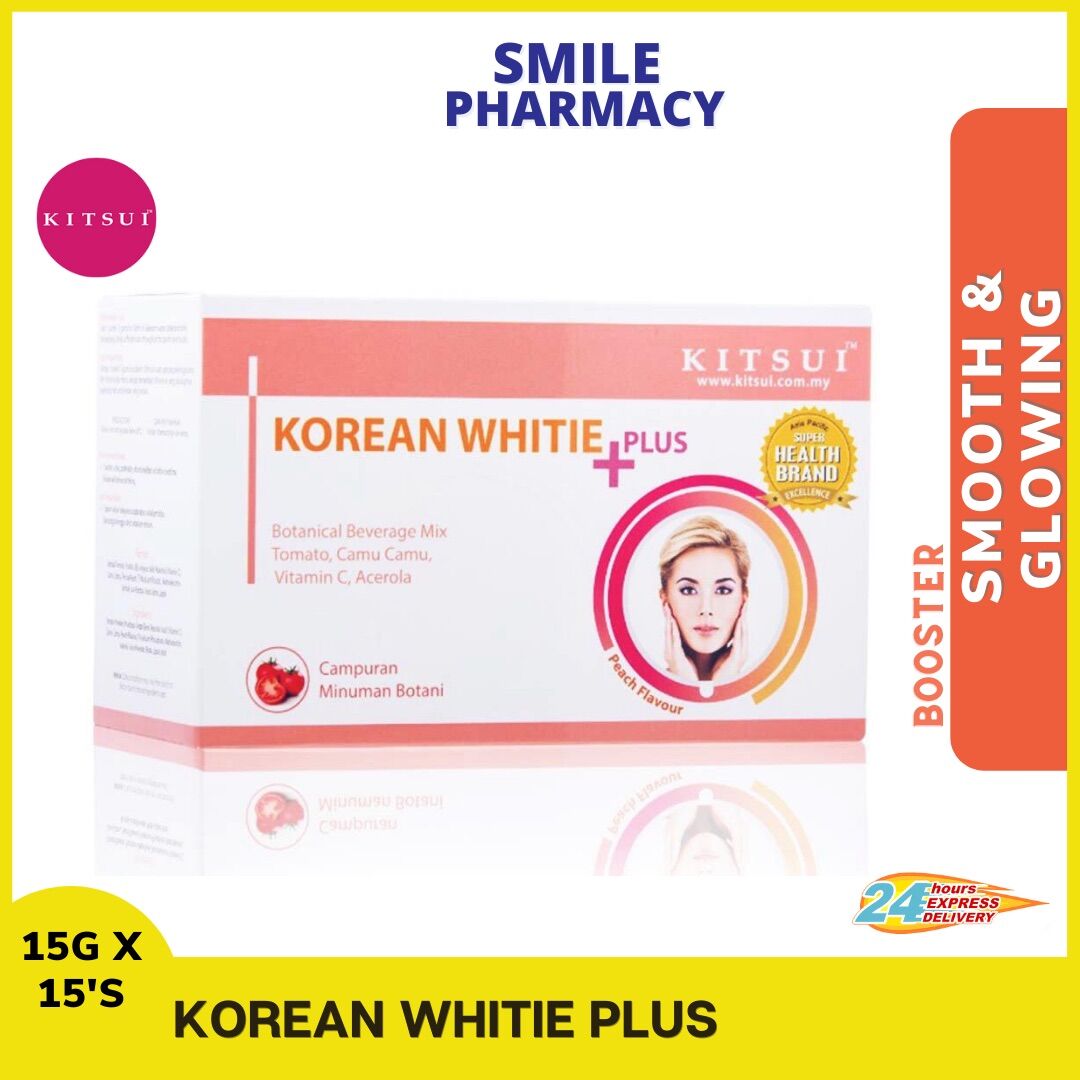 KITSUI Korean Whitie Plus Tomato - For Sensitive, Dry Skin & Vitamin C ...
