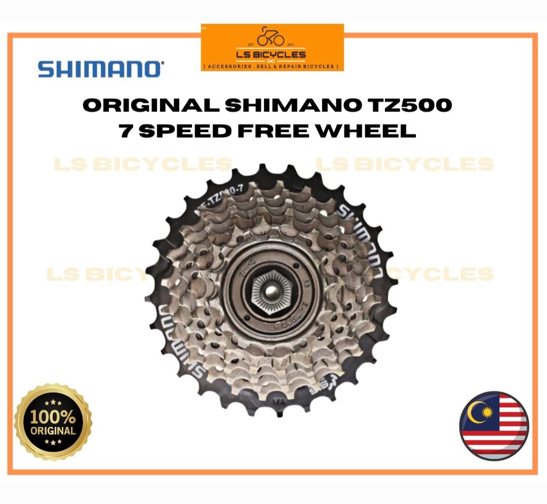 100% Original Shimano Genuine TZ500 7 Speed Freewheel MTB 6/7/8 Speed ...