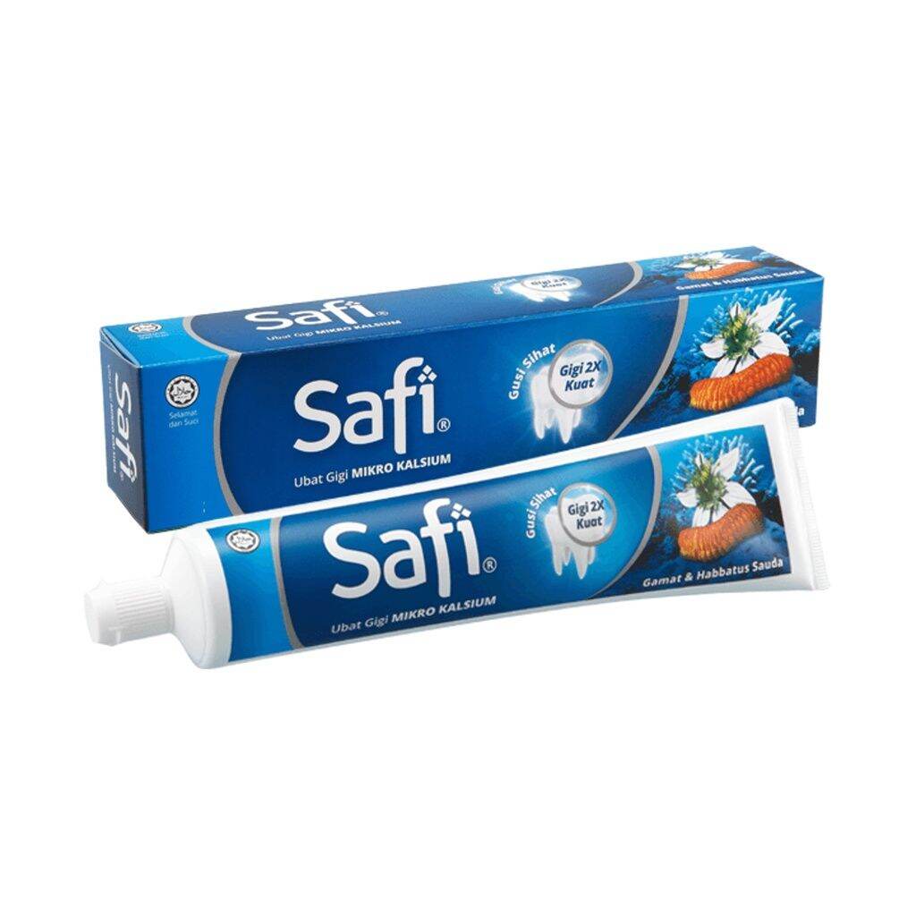 SAFI TOOTHPASTE OREN HERBA, KAYU SUGI, GAMAT 75G | Lazada