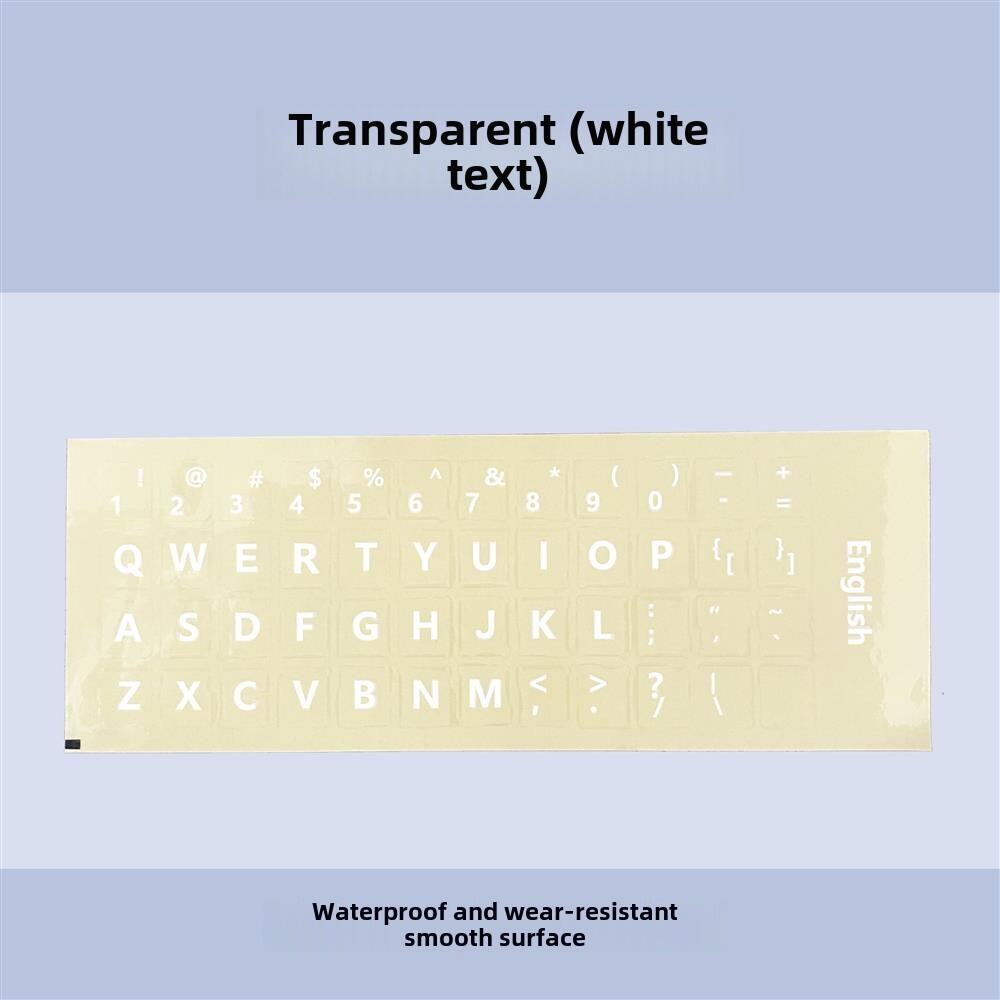 Keyboard Sticker Button Sticker Letter Sticker Notebook Desktop ...